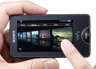 Sony X đối chọi cùng iPod Touch