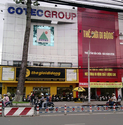 Hình ảnh nhận diện thương hiệu Thegioididong.com