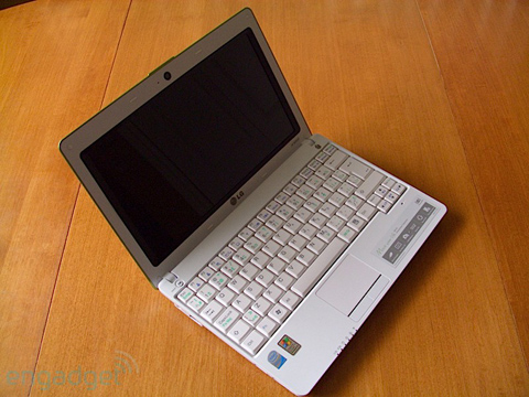 Vẻ đẹp của netbook LG