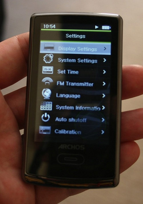 Ngắm Archos 3 Vision