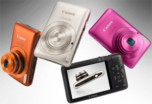 Canon IXUS 130 siêu nhỏ gọn