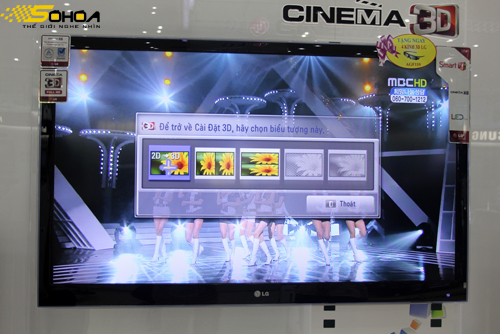 Đánh giá LG Cinema 3D LW6500 (phần 2)